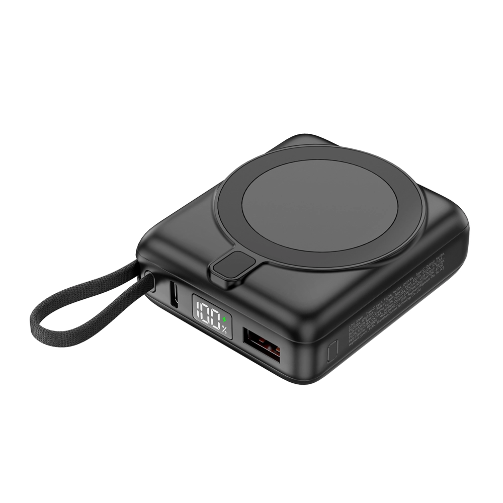 S-link M10L 10000mAh MagSafe 15W PD22.5W + QC3.0 18W LED Logo Şarj ...